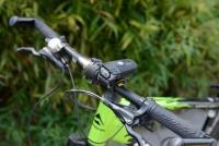 China Waterproof IPX4 Rechargeable Cycle Headlight Cold Resistant 15mm for sale