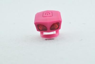Cina silicone del faro del casco della bici 10lm, luce rossa del casco della bici 2pcs in vendita