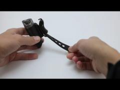 Luce impermeabile 1500mAh LED della bicicletta di IPX4 USB per il mountain bike