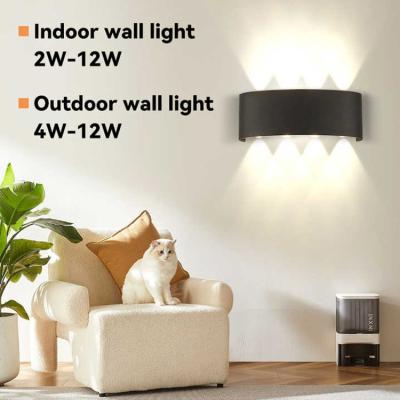 Cina 8W LED Indoor Wall Light con design moderno e temperatura del colore 3000K/4000K/6500K in vendita