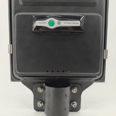 China 13000lm Luminous Flux Waterproof Led Solar Lamp with Dark Grey  Aluminum for sale