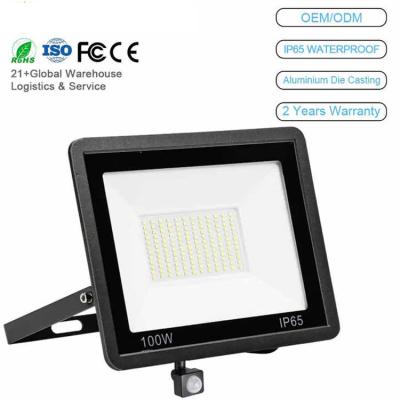 Cina Alta potenza 50W 100W IP65 LED Flood Light per all'aperto Stadium Lighting Color wireless Bianco in vendita