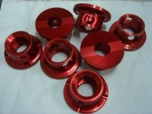 China Al7075 Aluminum CNC Precision Machining Parts / CNC Machined Parts With Red Anodize for sale