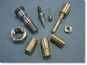China Brass Cnc Lathe Parts Phosphor Bronze Milling , Threading With Nitrogen for sale