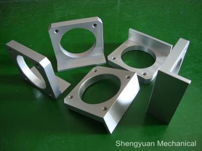 China Natürliche CNC-Präzisionsbearbeitung anodisieren Metallmotor der Klammer-AL6061 oder Ersatzteile des Drucker-3D zu verkaufen