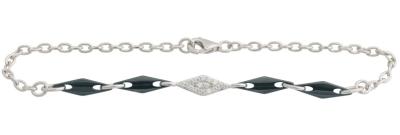 China Handcrafted Rhodium plated 925 Sterling Silver Bracelets For Women CSB0621 for sale