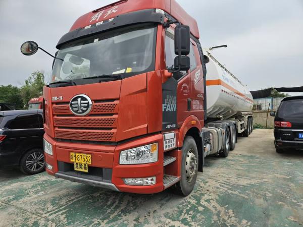 Quality Used Faw J6P-460 Second Hand Faw Jiefang Truck 6x4 Driving Type for sale