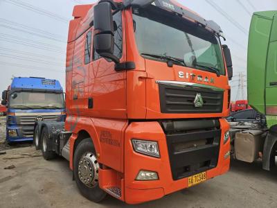 China ZZ4257N3847E1 Howo C7 570 Trator de caminhão usado 6x4 Com transmissão HW19712CL12 à venda