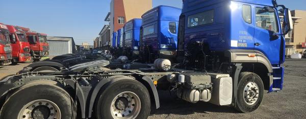 Quality QCC4252D654 Used Truck Tractors C&C U380 Second Hand Truck 6x4 for sale