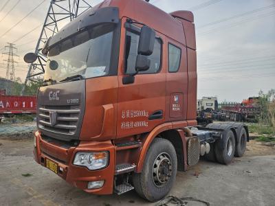 Cina QCC4252D654 Camion usato trattori C&C U380 camion di seconda mano 6x4 in vendita
