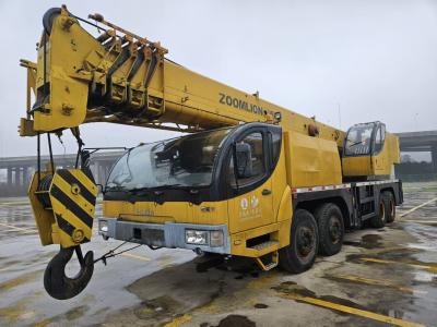 China Gele Gebruikte Zoomlion ZTC1000 tweedehands kraan 40m Lifthoogte Te koop