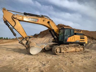 China Gebruikte Sany 375 graafmachine Isuzu 6HK1 500L brandstoftank tweedehands graver Te koop