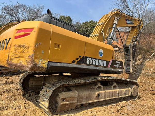 Quality 0.6m3 Bucket Used Sany Excavator SY600HD Used Excavator Machine for sale