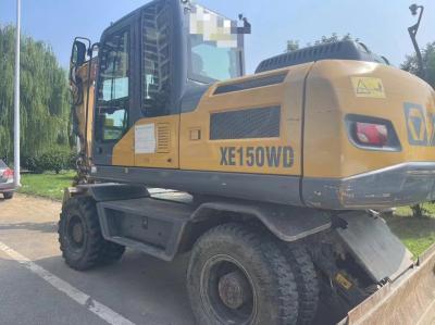 Cina XCMG 150 Used Excavator QSB4.5 Used Caterpillar Excavator Giallo in vendita
