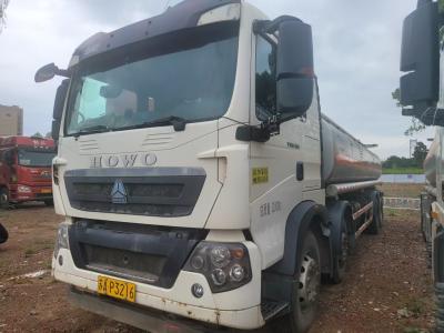 China 310HP Used Tanker Trucks Howo T5G 310 Oil Tanker Truck 30000L To 40000L for sale