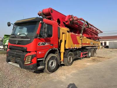 China SYM5538THB Sany Betonpomptruck Gebruikt Op Volvo Chassis Gemonteerd Te koop