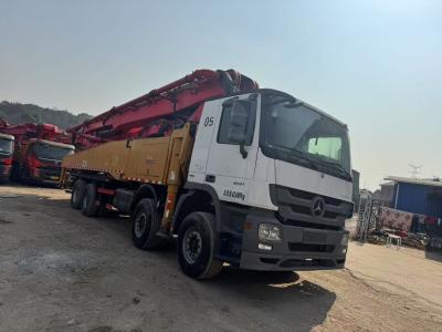 China Tweedehands Sany betonnen pomp SY5419THB gemonteerd op Mercedes chassis Te koop