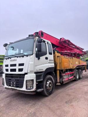China SYM5180THBES 35000KG Sany Betonpomp Gebruikte pompwagens Isuzu Chassis Te koop