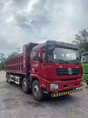 中国 8x4 シャックマン トラック X3000 430HP 中古 小型ダンプ トラック ウェイチャイ エンジン 販売のため