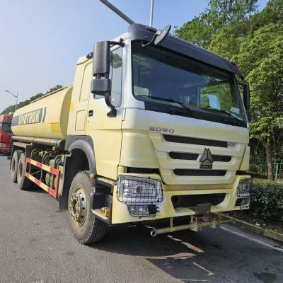 China ZZ1257M4347 Gebruikte waterbespuittruck Howo 6x4 290 pk Te koop