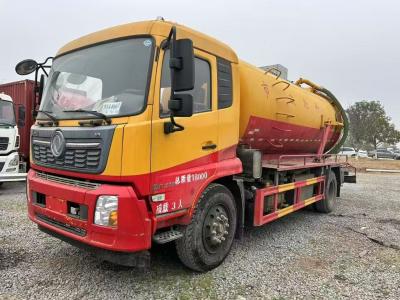 China Gebruikte afzuigtruck met Cummins motor Te koop
