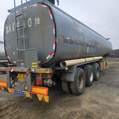 Cina 45000 litri di rimorchio per petroliere usato 3 assi 45000L rimorchio per petroliere di seconda mano in vendita
