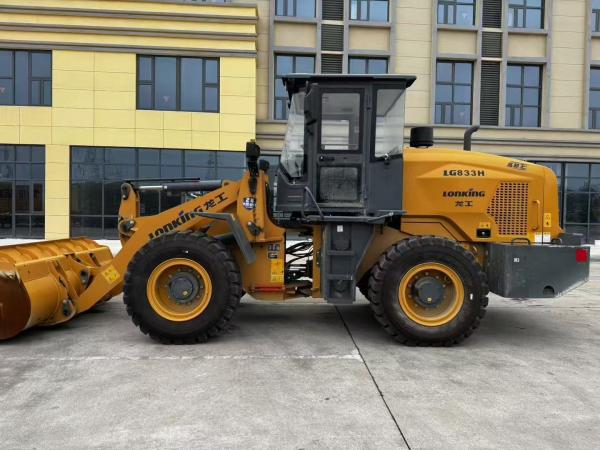 Quality Lonking LG833H Used Wheel Loader Second Hand With 1.7M3 Bucket for sale