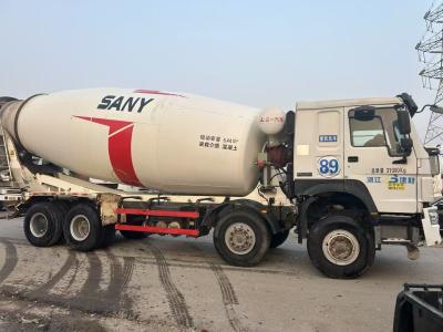 China WD615.47 Used Cement Mixer Truck Howo 8x4 380HP Used Mixer Trucks For Sale for sale