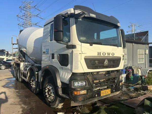 Howo 8x4 Gebrauchtfertigmischfahrzeuge ZZ5317 Gebrauchtvolumetrischer Betonmischer