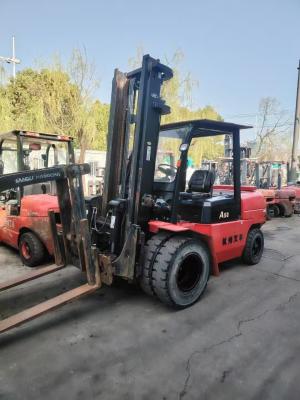 China Second Hand Hangcha CPCD50-XR 5 Ton Used Diesel Forklift 5000kgs Load for sale