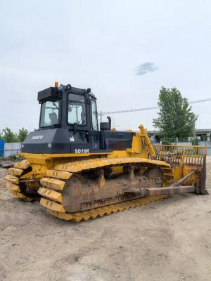 China Gebraucht Shantui SD16R Crawler Bulldozer Vielseitig und langlebig für Erdbewegungen und Bauarbeiten zu verkaufen