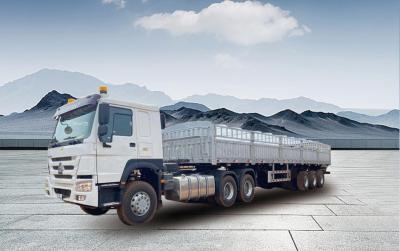 China Lucksun 800+400 Fence Plate Semi-Trailer 70T Capacity 16T Axle for sale