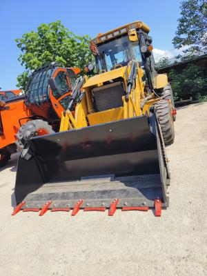 China Used Backhoe Yuchai YC4A105Z-T20 Second Hand Backhoe 2500KGs for sale