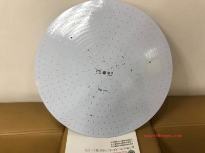 China 1 Layer white Aluminum Based PCB Board for LED lighting ISO9001 compliant for sale