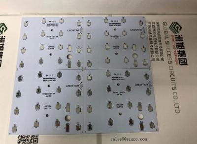 China Good offer 1 Layer white Aluminum Based PCB Board for LED lighting ISO9001 compliant for sale