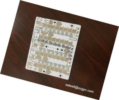 China ISO901 Certificate 1 Layer Aluminum Based PCB Board White Solder Aluminium Printed Circuit Board for led street light for sale