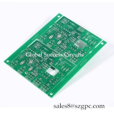 China Fast shipping 1oz lead free HASL FR4 material Automotive Quick Turn 2 layers rigid PCB Board for sale