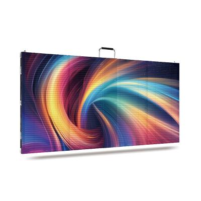 China Ecrã LED transparente HT 500*1000 multi-instalação 3D Transparente à venda