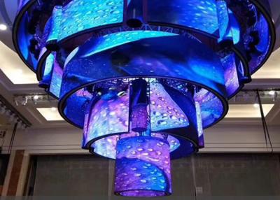 Cina schermo a LED flessibile ad alta luminosità, può essere piegato fino a 180°, può essere spliced a volontà in vendita