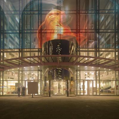 Cina Soluzione di visualizzazione a colori completi per schermo a cristallo a LED personalizzato con durata di 100000 ore in vendita