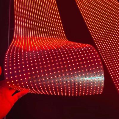中国 カスタマイズされた明るさ ダイナミックな視覚効果のための透明LED結晶フィルムスクリーン 販売のため