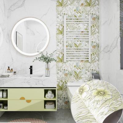 China Flower Plant Wallpaper for Apartment Home Decor Self-Adhesive Function Anti-Static for sale