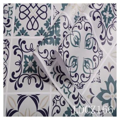 China Moroccan Tiles for Home Decor Peel and Stick Mandala Style Decorative Tile Stickers for sale