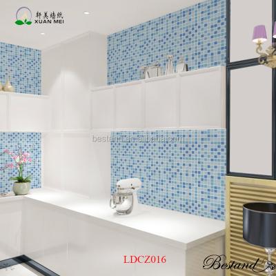 Cina Carta da parati di vinile autoadesiva impermeabile per decorazioni di cucina/bagno in vendita