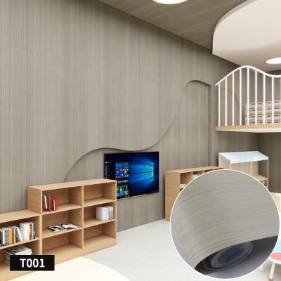 중국 3D 인테리어 텍스처 목재 곡물 벽지 거실 장식 판매용
