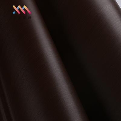 중국 122cm 너비 나무 패널 효과 벽지 방수 검은 나무 곡물 벽지 판매용