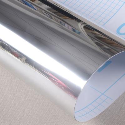 Cina Interni Decorazioni domestiche Adesivo a specchio d'argento a strisce a piastre per un aspetto contemporaneo in vendita