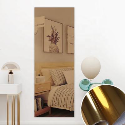 Cina Interni Decorazioni domestiche Adesivo a specchio d'argento a strisce a piastre per un aspetto contemporaneo in vendita
