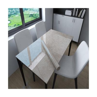 China Beautiful Home Decoration PVC 3D Self Adhesive Sticker Wallpaper Marble Roll Roll Size 60cm*10m Free Samples Factor for sale