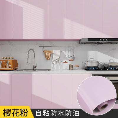 Cina Carta da contatto rimovibile carta da parati autoadesiva a colori solidi per la decorazione domestica in vendita